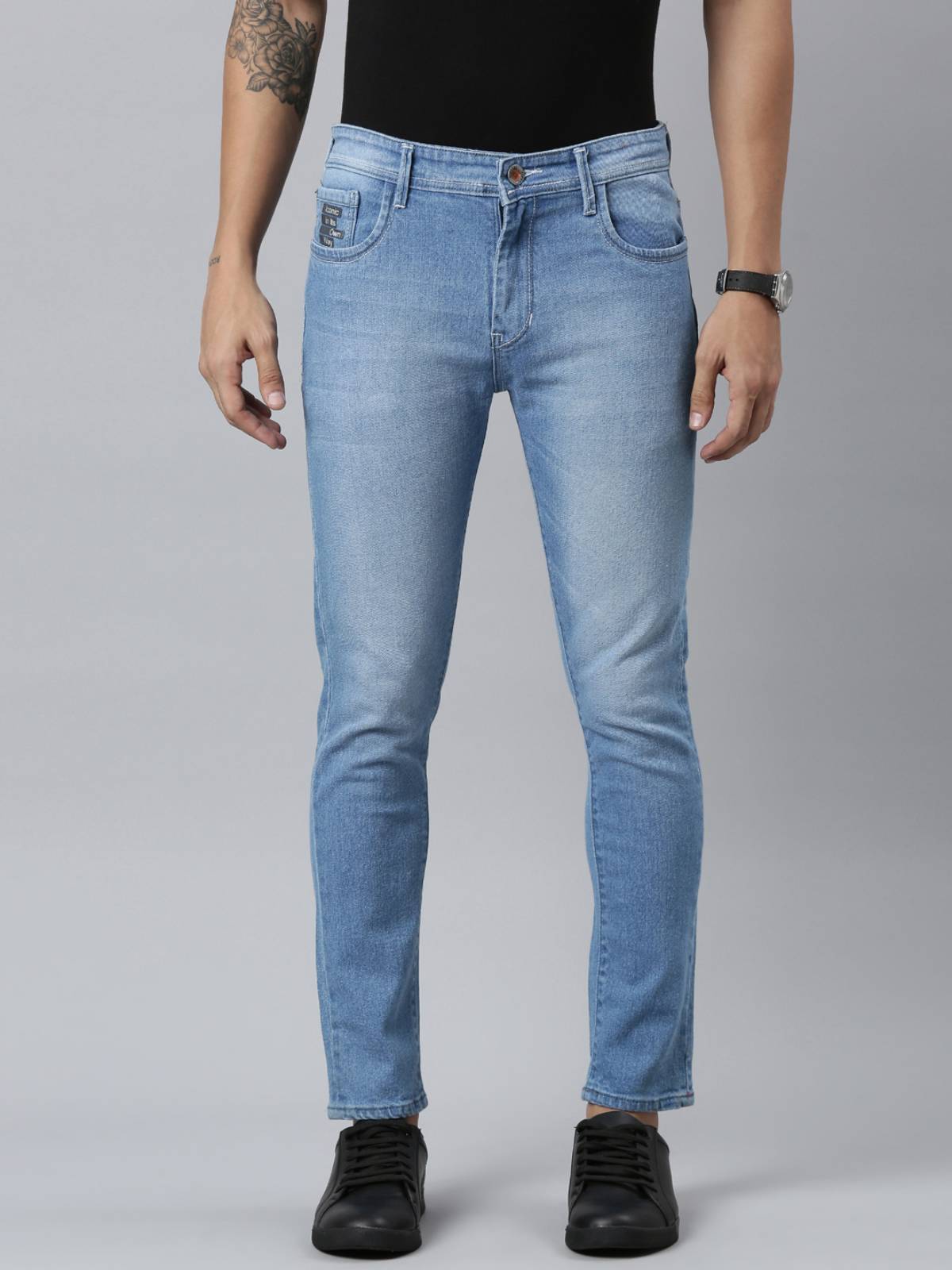 Mens Slim Fit Blue Jeans – Shopforshops